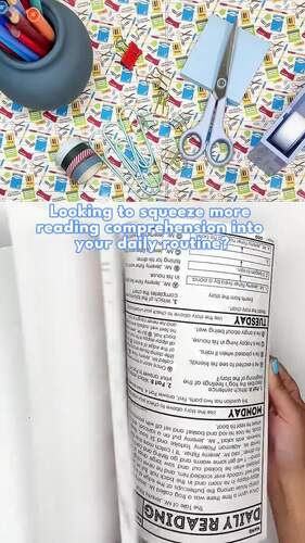 ELA Daily Warm Up Reading Bell Ringers STAAR Practice Revising ...