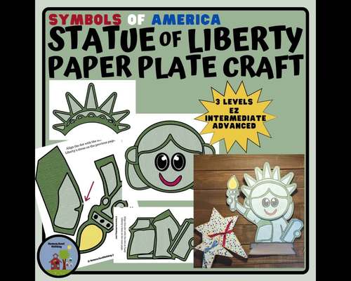 Statue of Liberty Art Project by Homeschool Holiday | TpT