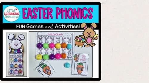 Easter Phonics Games and Activities by Little Learners Resources