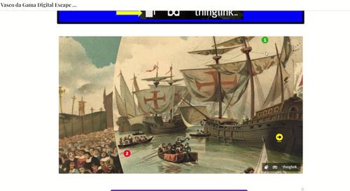 Vasco da Gama DIGITAL ESCAPE ROOM for Google Drive® by Think Tank