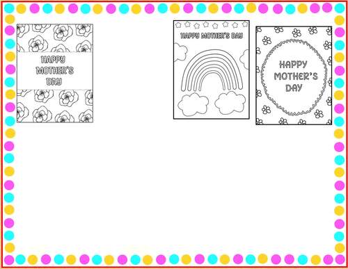 Mother's Day Coloring Worksheets, Mother's Day Coloring Pages activity
