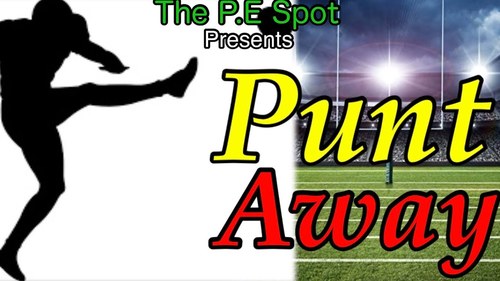 Distance Learning PE/ PE at home/ DIY PE Video: Punt Away by The PE Spot