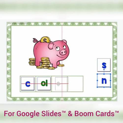 Diphthong OY, OI Orthographic Mapping Digital Phonics Game GOOGLE ...