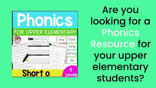 Phonics for Older Students | Reading Intervention & Decodable Passages ...