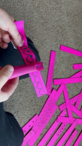 Valentine Heart Punch Cards Fine Motor Activity by Mrs Jacksons Little ...