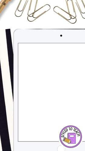 Elegant iPad Mockups Photography Seller Product Mockup Photo Thumbnail ...