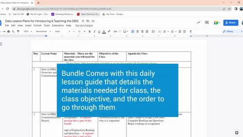 Complete Lessons For Introducing and Teaching the DBQ for AP History Bundle