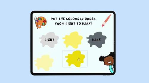 Sequencing/Seriation Boom Cards- Colors (ABLLS-R B25) | TPT