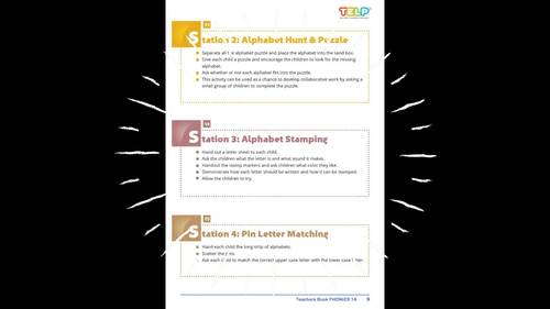 Phonics 1A - Teacher's Guide by TELP -The Early Learning Program