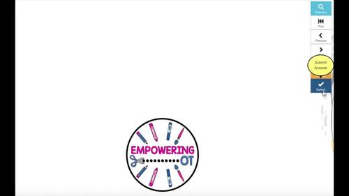 Occupational Therapy Teletherapy: Penguin Movement BOOM CARDS Winter