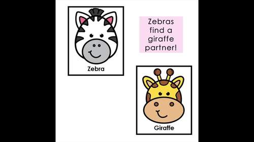 Picking Partners Pairing Students - Cooperative Learning - Partner Cards