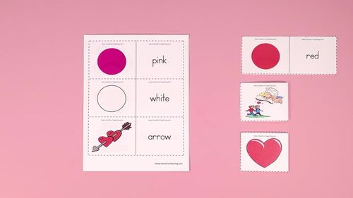 Valentine’s Day Flash Cards by Have Fun Teaching | TPT