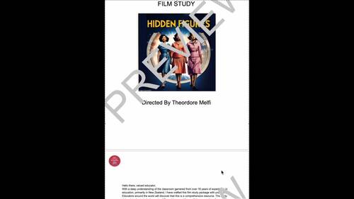 Hidden Figures Film Study | Total teaching bundle | NZ, AUS, UK, CAN