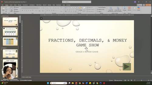 Fractions & Decimals Jeopardy-Style Game Show | Engaging Math Review ...