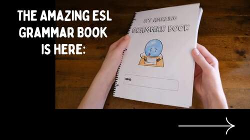 *Bundle* ESL / ELL Grammar Workbook: 13 Units, Rules and Worksheets
