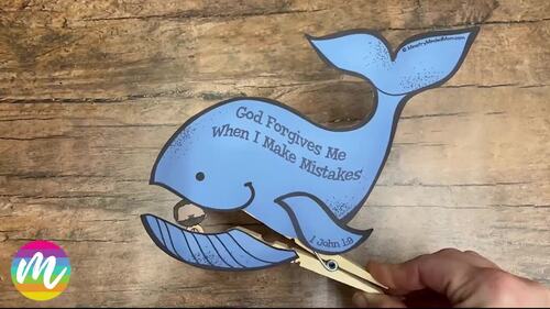 Jonah and the Whale Craft | Make & Play Bible Craft Jonah and The Big ...