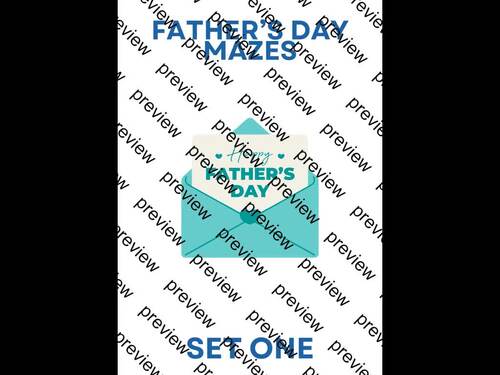Father’s Day Mazes Gifts Activities Tradition Fatherhood 2nd 3rd 4th ...