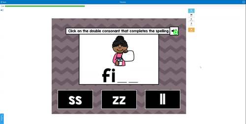 Double Consonants Phonics Boom Cards™ Interactive Digital Task Cards