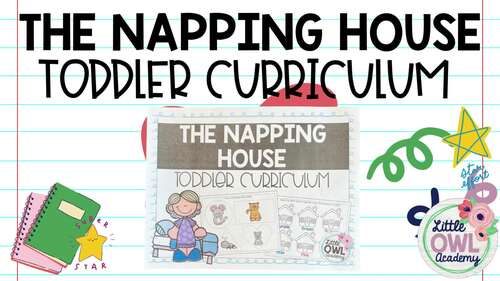 "The Napping House" Book Companion by Little Owl Academy | TPT
