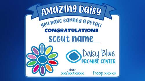 Daisy Girl Scout Certificates: Complete Editable Canva Template Bundle