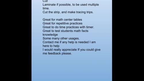 Addition facts by 4 Flash cards, match up, worksheet, Center activities