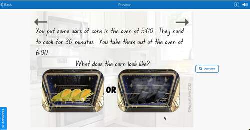 Life Skills- Time Management and Food Prep: Did It Burn? Boom™️Cards or pdf