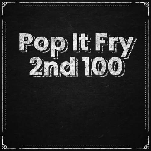 FIDGET POPPER POP IT FRY 2nd 100 Sight Word Practice high frequency words