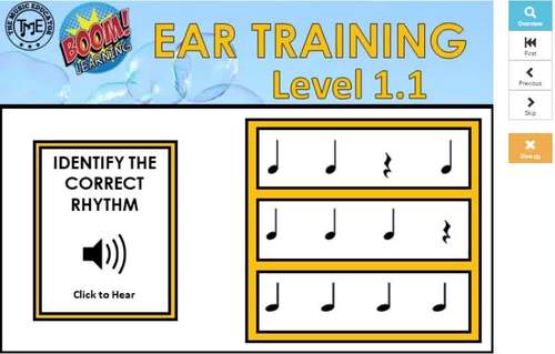 Ear Training Level 1.1 - Rhythmic Dictation by The Music Educator