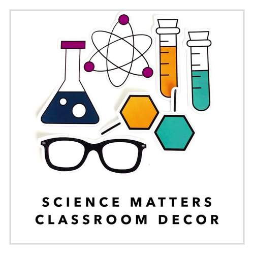Science Matters Classroom Decor - Starter Pack by The Polka-Dot Apple