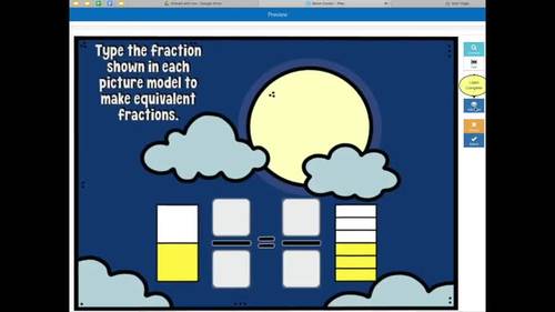 Identifying Equivalent Fractions | Boom™ Cards | 3NFA3 & 4NFA2 | TPT