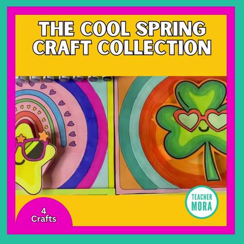 Spring 2D & 3D Craft Bundle with Sunglasses | Butterfly, Bee, Shamrock ...