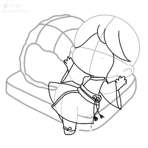 50 Procreate Chibi Stamps,Chibi Poses Stamps,Chibi Japanese food Stamps