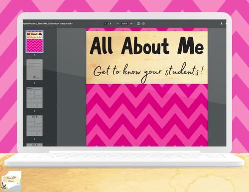 Engaging First Day of Class Activity -All About Me by Howardell Science