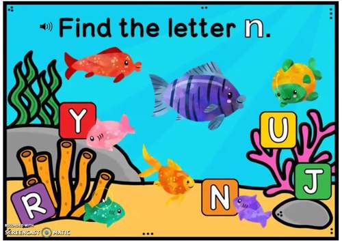 Boom Cards™ Alphabet Uppercase Match by Leigh's Library | TpT