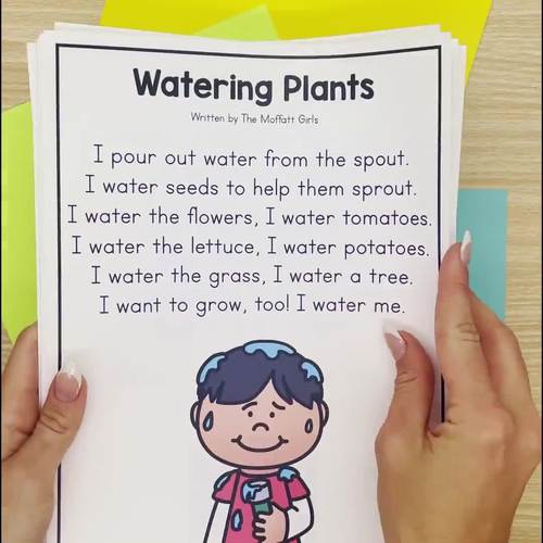 Spring Poems - 25 Poems and Activities by The Moffatt Girls | TPT