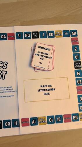 Phonics Quest-Board Game to practise phonics for ESL-EFL Phonemic awareness