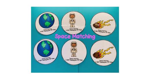 Outer Space Preschool and Toddler Activities by Teaching the TOT Flock