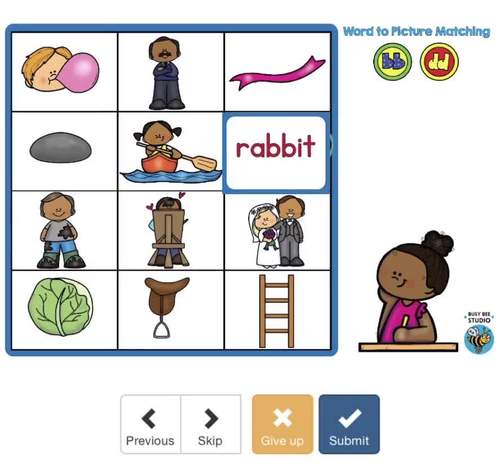 DOUBLE CONSONANTS PHONICS BOOM CARDS MATCHING WORD TO PICTURE FLOSS ...