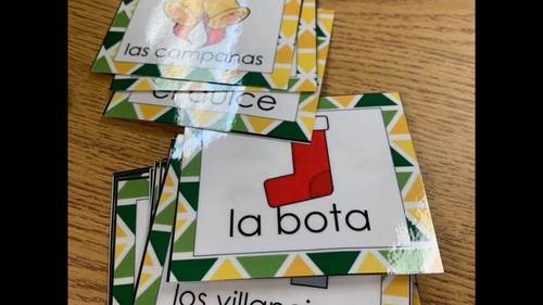 Christmas in Spanish BUNDLE: Writing, Vocabulary & Grammar Activities