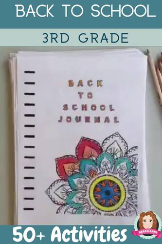 3rd Grade Back to School Activities Worksheets | Ice Breakers | All ...