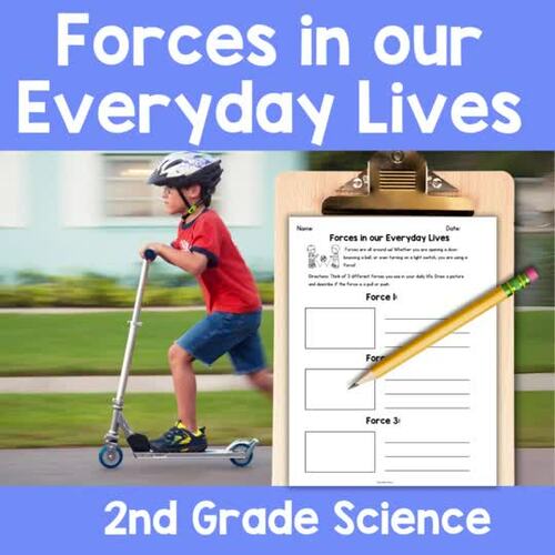 Forces in Our Everyday Lives | Push Pull 2nd Grade Science Force & Motion