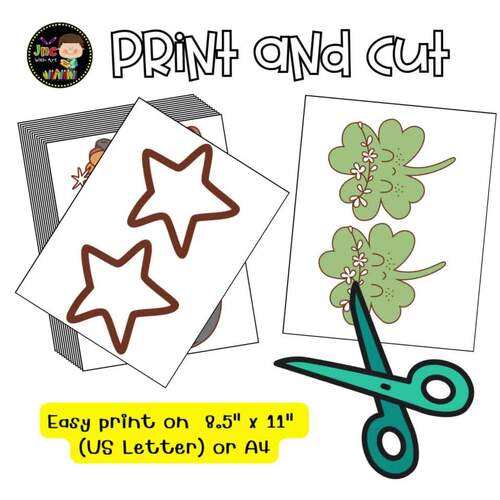 Cutest Clovers in the Patch,St.Patrick’s Day Bulletin Board Kit,Editable