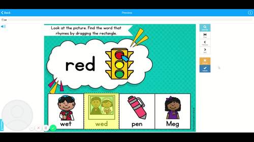 Boom Cards Rhyming Activities Digital Learning ELA #springisbooming