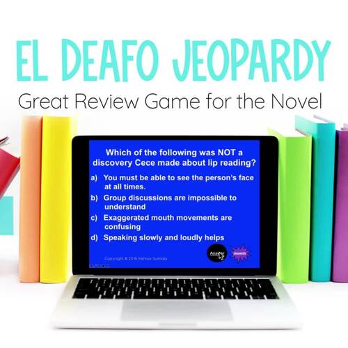 El Deafo by Cece Bell Jeopardy by Reading Under the Hula Moon | TPT