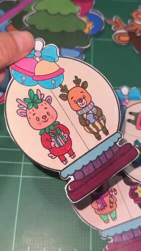 3D Christmas Tree Ornaments Craft | Easy Holiday Craft for Kids | TPT