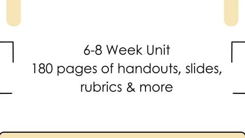 Black History Month Unit: Lesson Plans, Slide Decks, Handouts, Rubrics ...