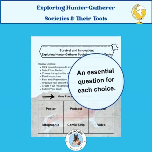 HSS 6.1.1: Survival and Innovation - Hunter-Gatherer Societies PBL ...