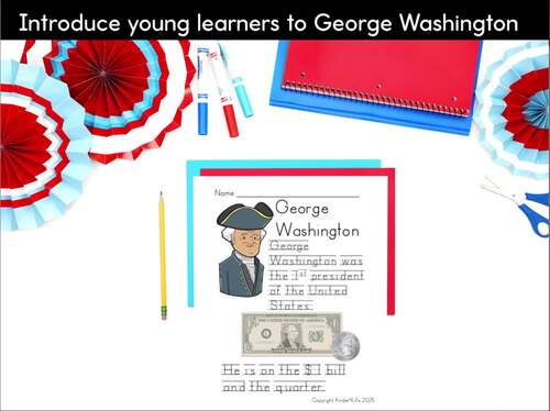 Abraham Lincoln & George Washington President's Day Worksheets Bundle