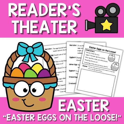 Readers Theater Easter Activity | Eggs on the Loose | Fun ELA Reading ...