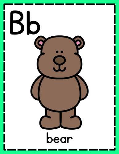 ALPHABET POSTERS A - Z | CLASSROOM DECOR by sheetworm | TPT